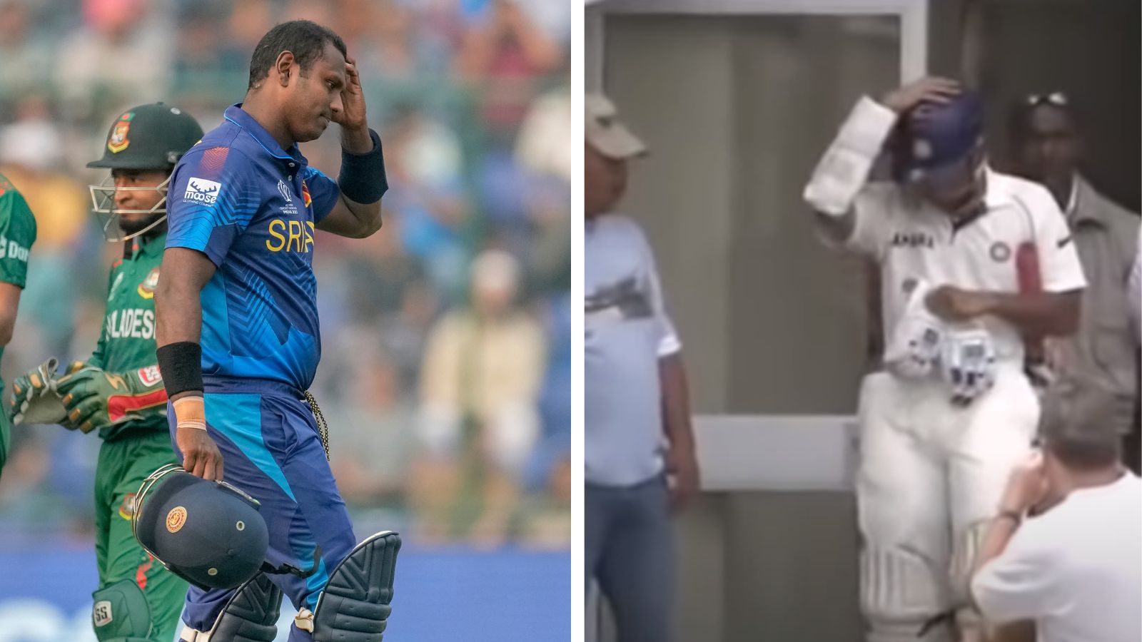 Angelo Mathews timed out; why was Sourav Ganguly not timed out even ...