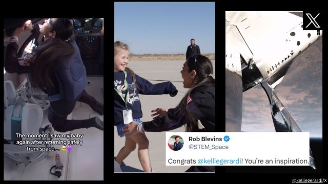 Astronaut Kellie Gerardi has emotional reunion with daughter after ...