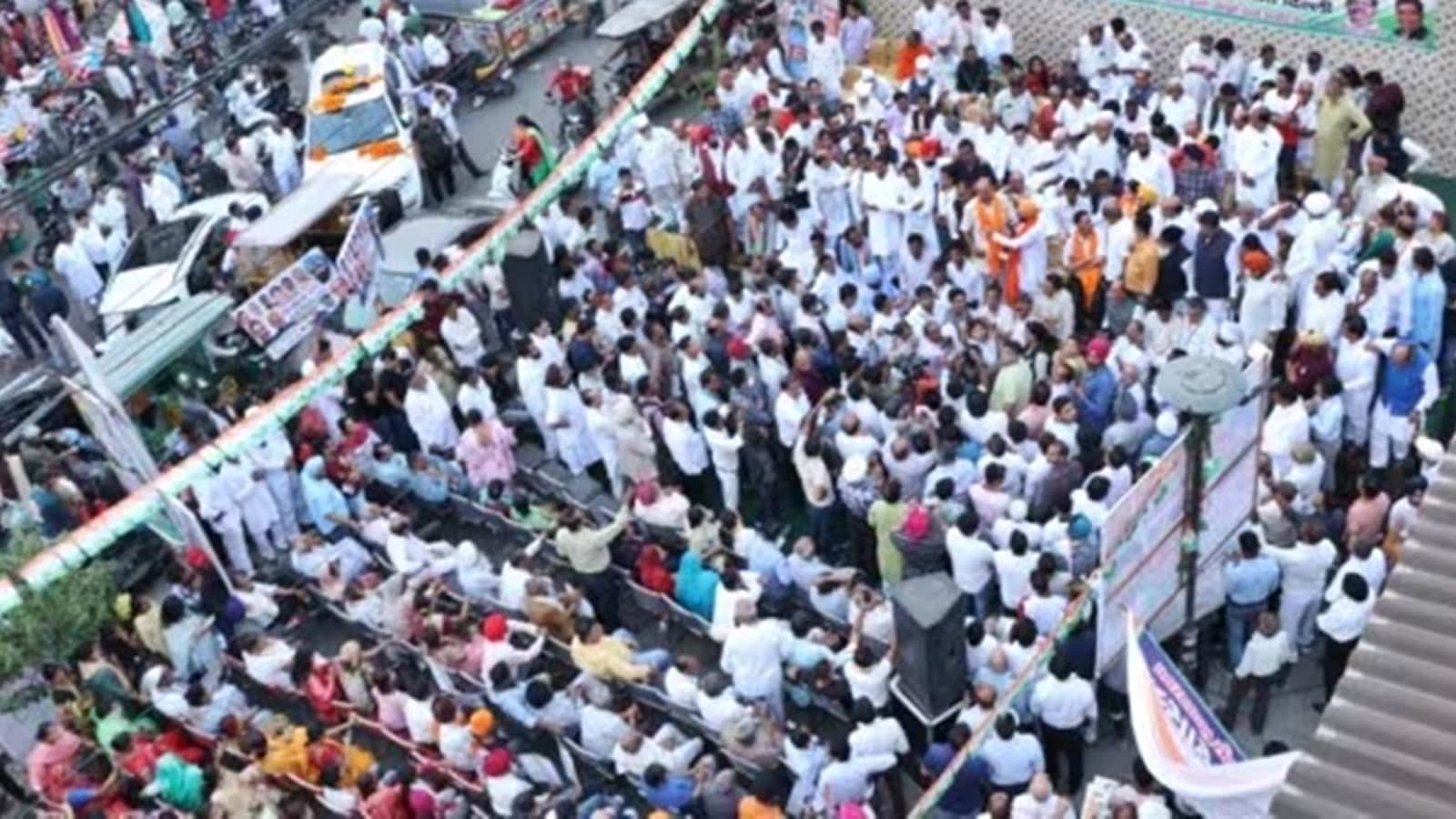 At Pratigya rally, Delhi Congress takes aim at BJP, AAP over pollution ...