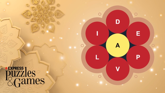 Diwali Gift Box of Puzzles: Get creative on our Word Rangoli game!