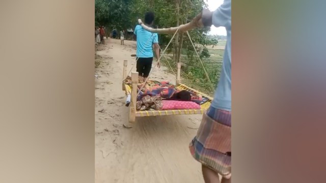 ‘No ambulance agreed to come’: In Bengal, sick woman carried on cot ...