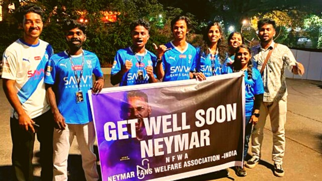 For Neymar faithful, even without Brazilian star in Mumbai it was a day ...
