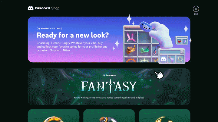 Discord Shop lets you purchase new items to enhance the look of your ...