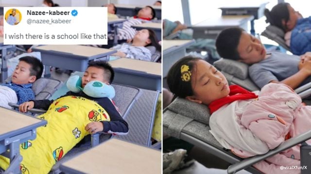 In Chinese schools, innovative desks-turned-beds help kids nap in ...