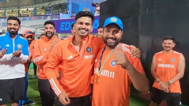 Watch: Professor Rohit Sharma wins the best fielder medal | Cricket ...