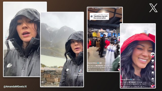 The North Face delivers new jacket as woman showed ‘waterproof’ jacket ...