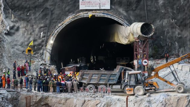 Uttarakhand tunnel collapse: Rescuers inches closer to trapped men ...