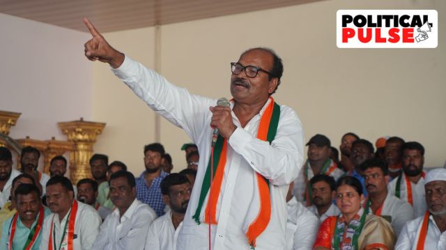 As I-T dept raids its Telangana candidate Laxma Reddy, Congress cries ...