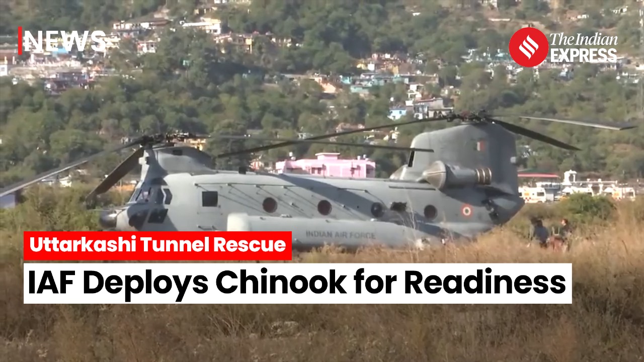 Indian air force deploys chinook helicopter for uttarakhand airlift ...