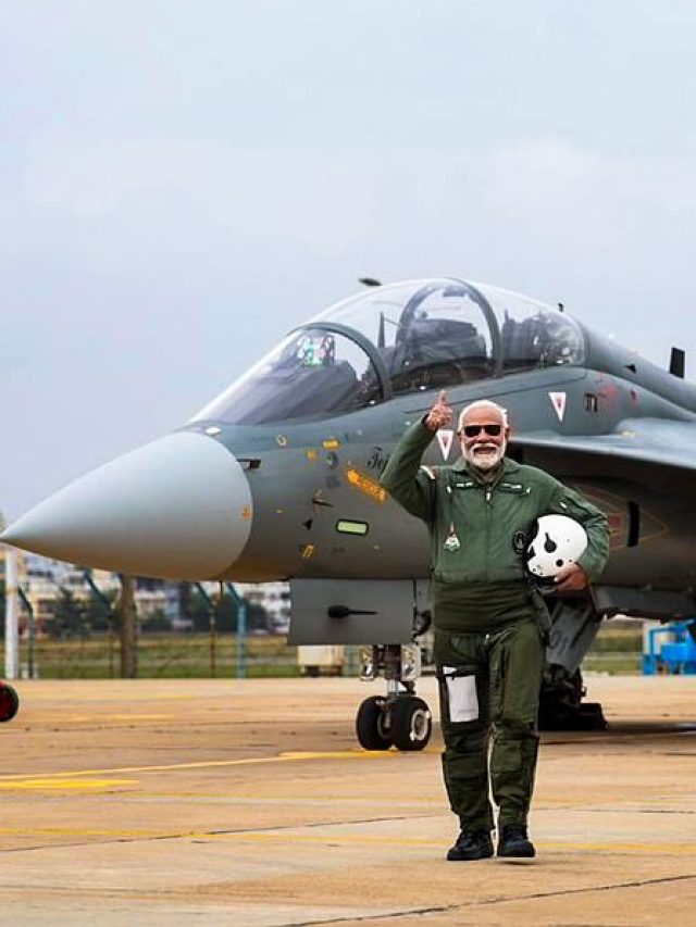PM Modi takes sortie on India-made Tejas aircraft | The Indian Express