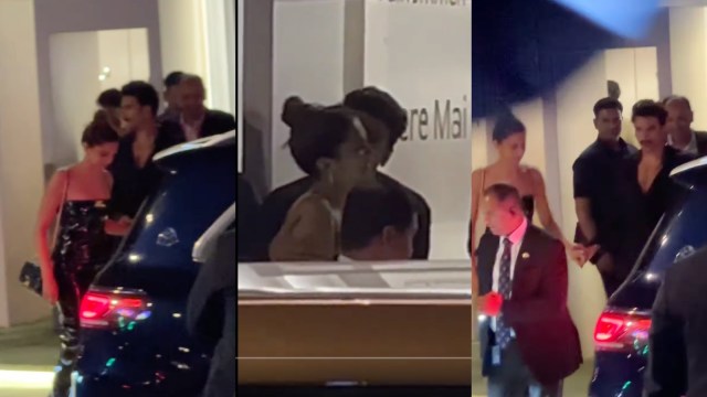 Deepika Padukone and Ranveer Singh hold hands, kiss as they make first appearance after Koffee ...