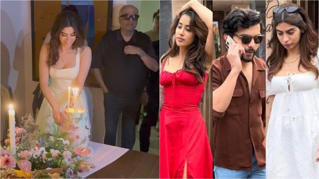 Inside photos and videos from Khushi Kapoor’s 23rd birthday celebrations | Bollywood News - The ...