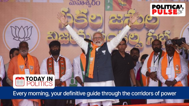Today in Politics: PM Modi, Shah to hold rallies across Telangana, JD(U ...