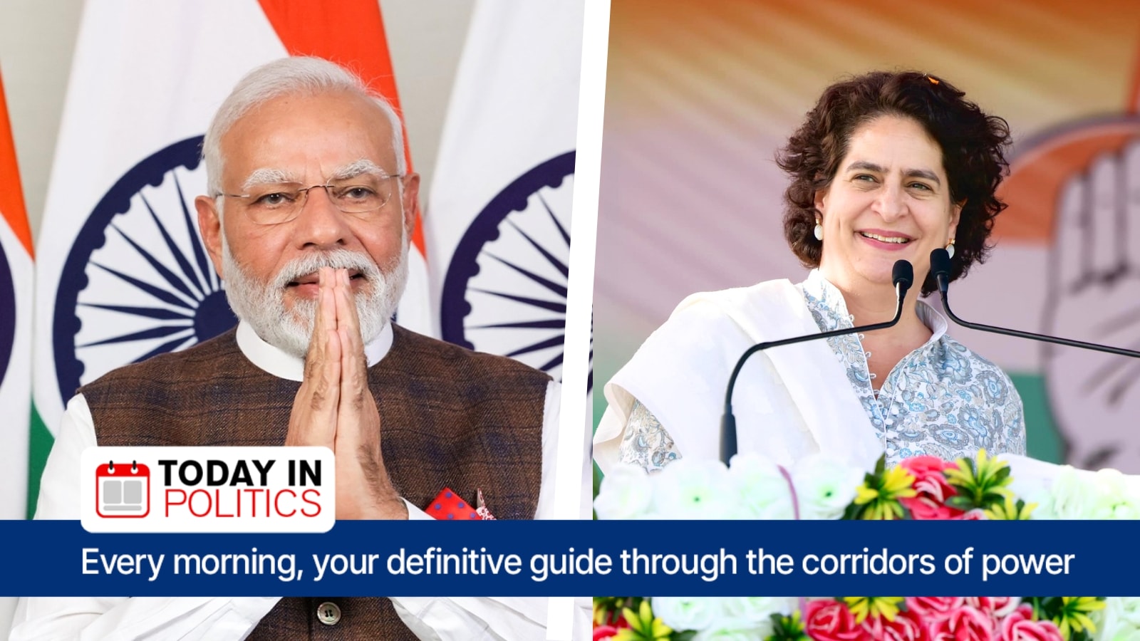 Today in Politics: PM Modi to campaign in Scindia stronghold, Priyanka ...