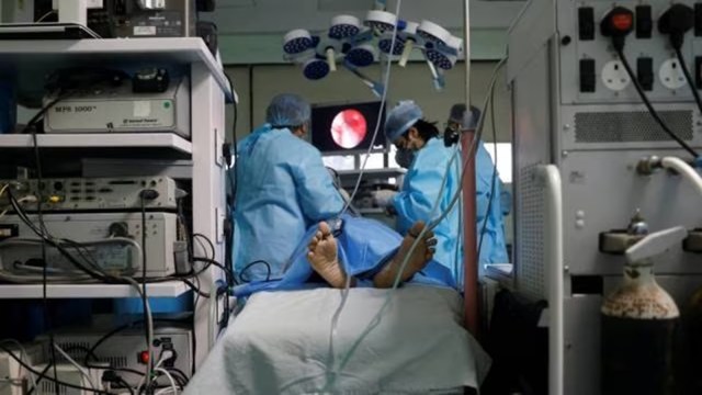 Impaled by iron rod at construction site, man saved after 15-hr surgery ...