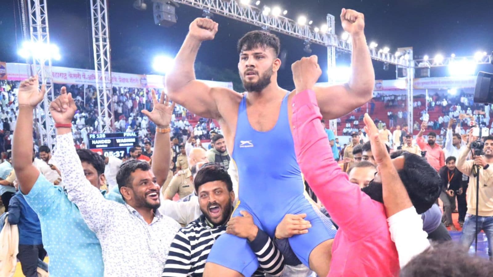 Match over in 22 seconds: Solapur’s Sikander Sheikh becomes the new ...