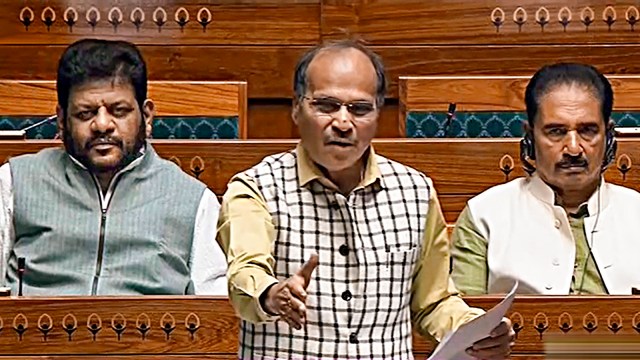 Adhir hits back: Nehru treated as whipping boy, challenge BJP to debate Kashmir | India News ...