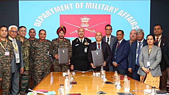 Defence ministry inks over Rs 5,300 crore deal with BEL | India News ...