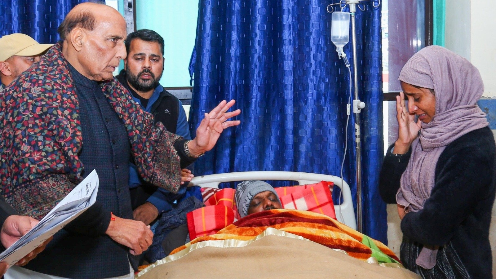 ‘will Ensure Justice Rajnath Singh Meets Families Of 3 Slain