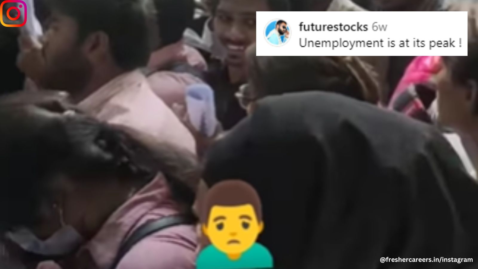 Watch: Viral video shows massive crowd at walk-in interview for ...