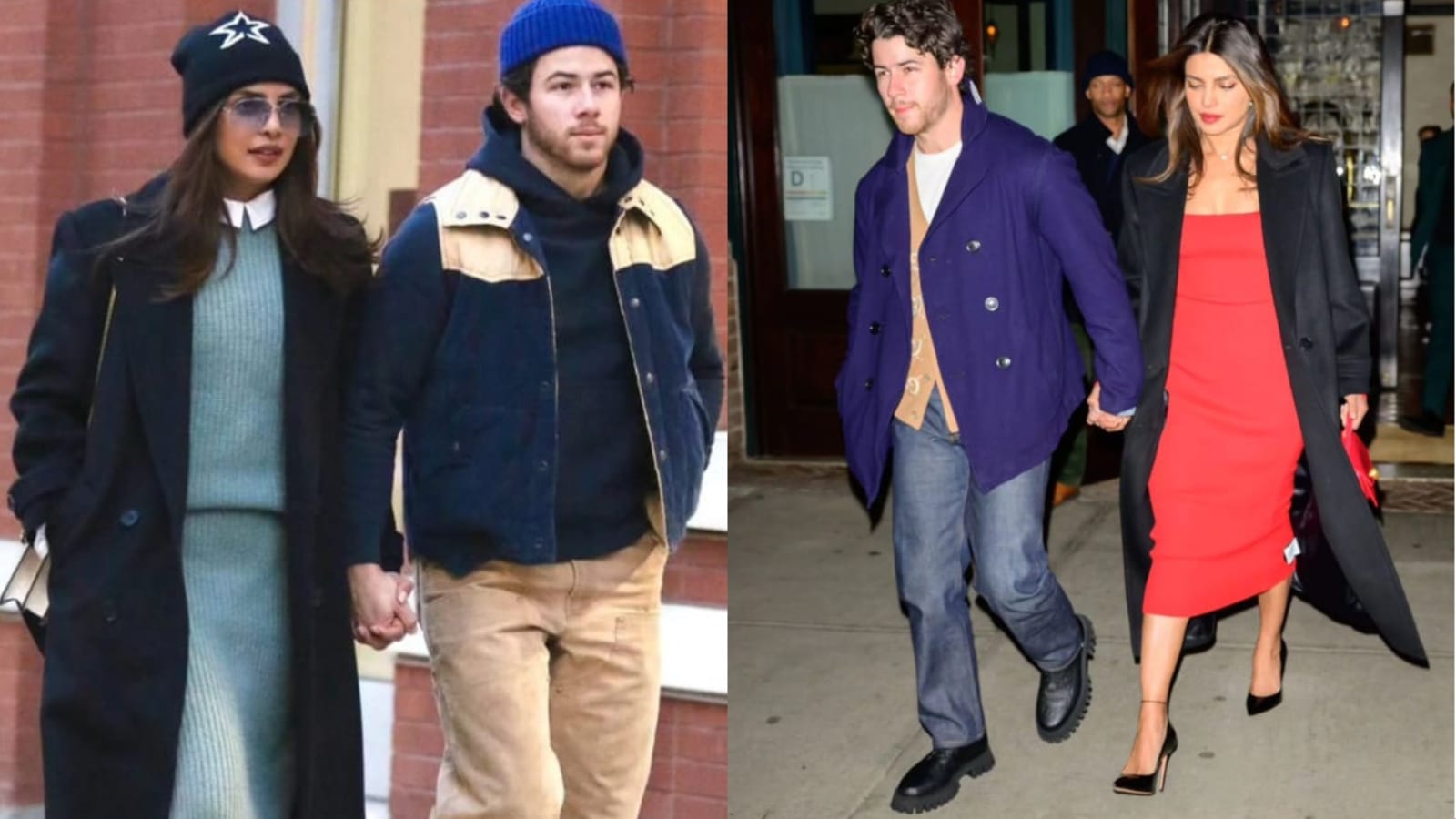 Priyanka Chopra-Nick Jonas take a break from parental duties, step out ...