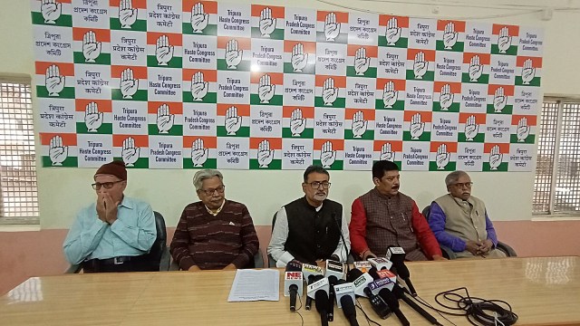 Tripura Congress says bigotry being spread with tacit govt support ...