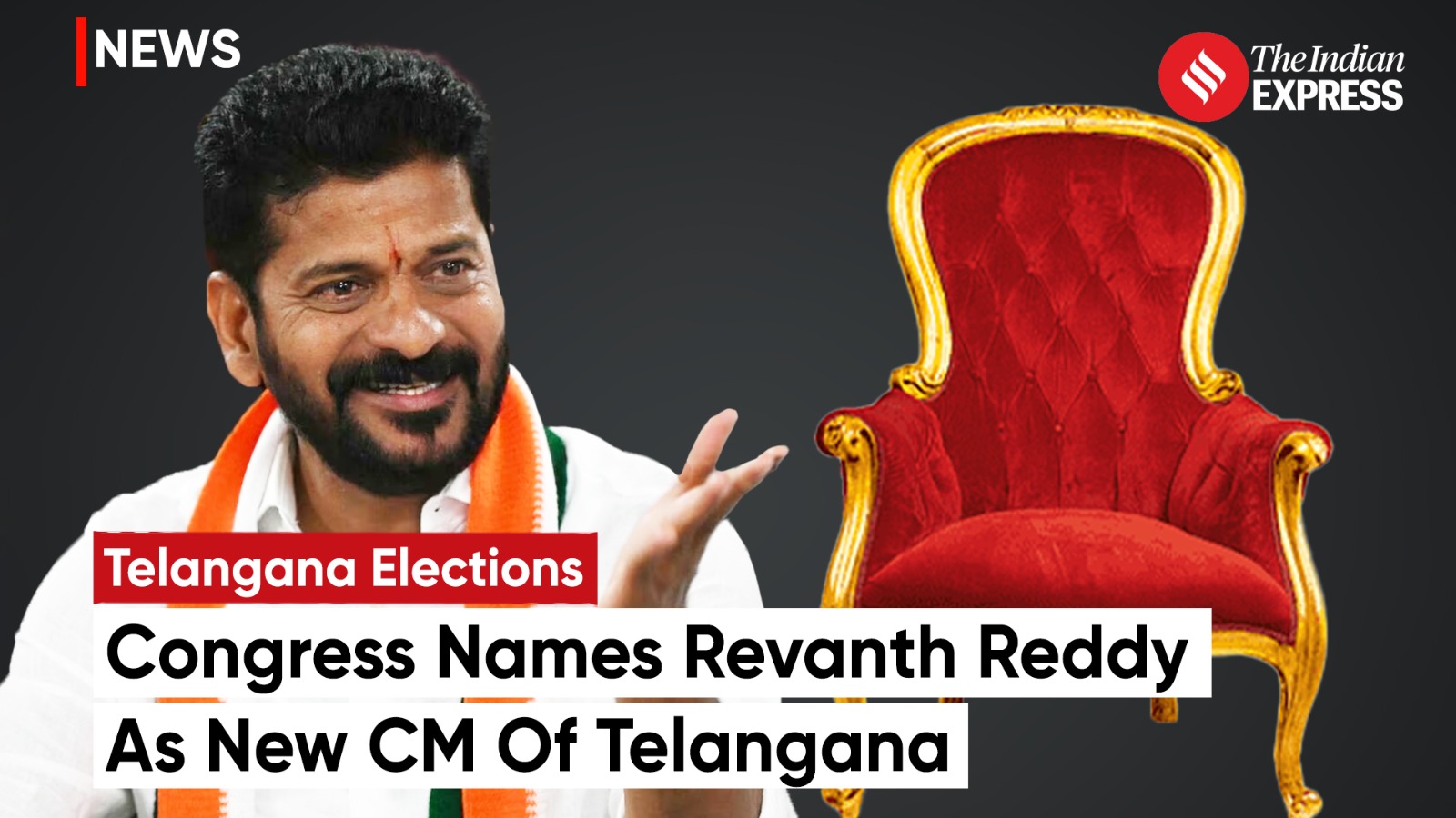Revanth reddy chosen as cong legislative party leader in telangana set ...