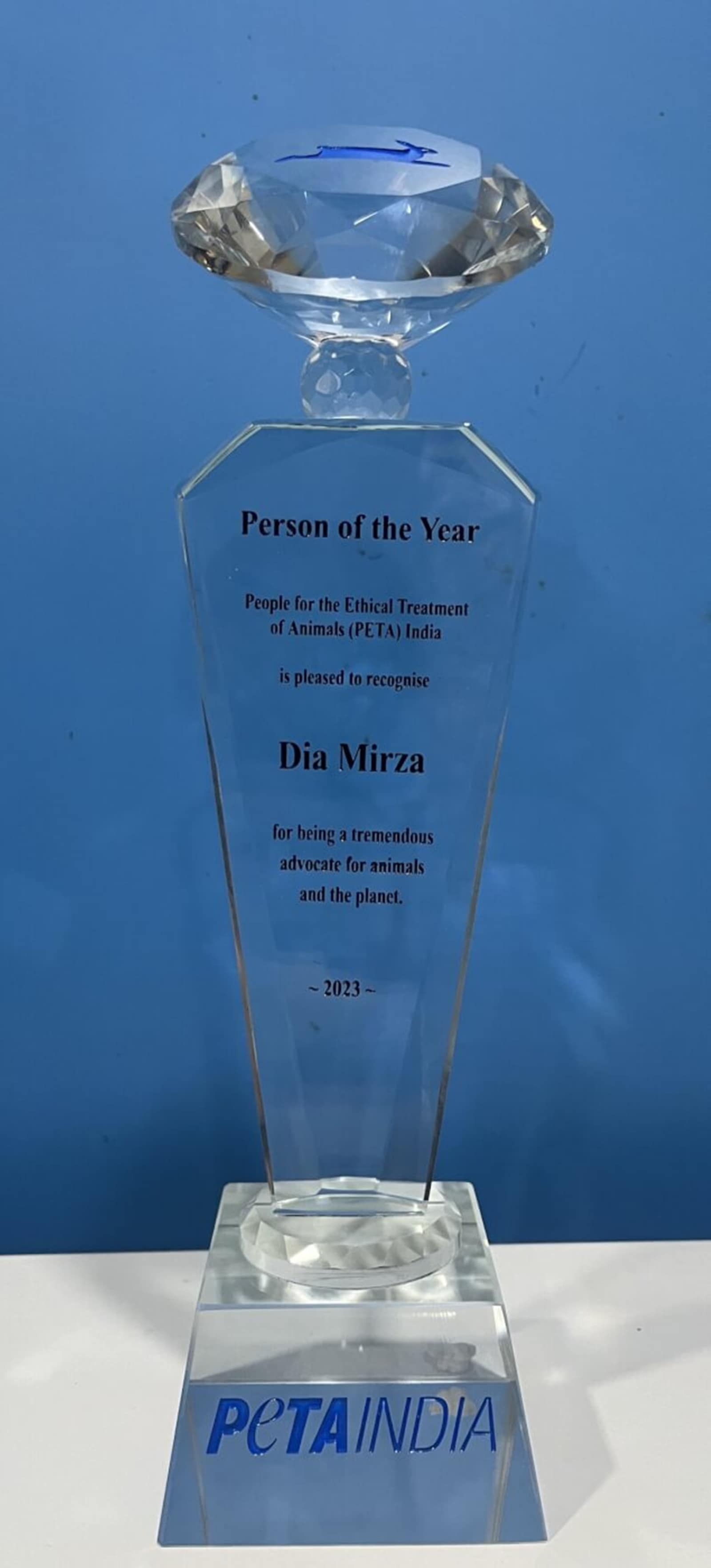 Dia Mirza is PETA India’s 2023 ‘Person of the Year’ | Life-style News ...