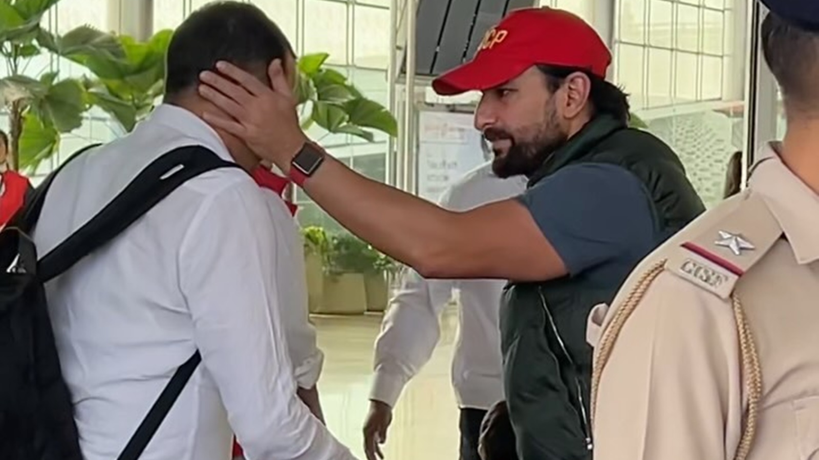 Saif Ali Khan’s argument with a staff member captured at Mumbai airport ...