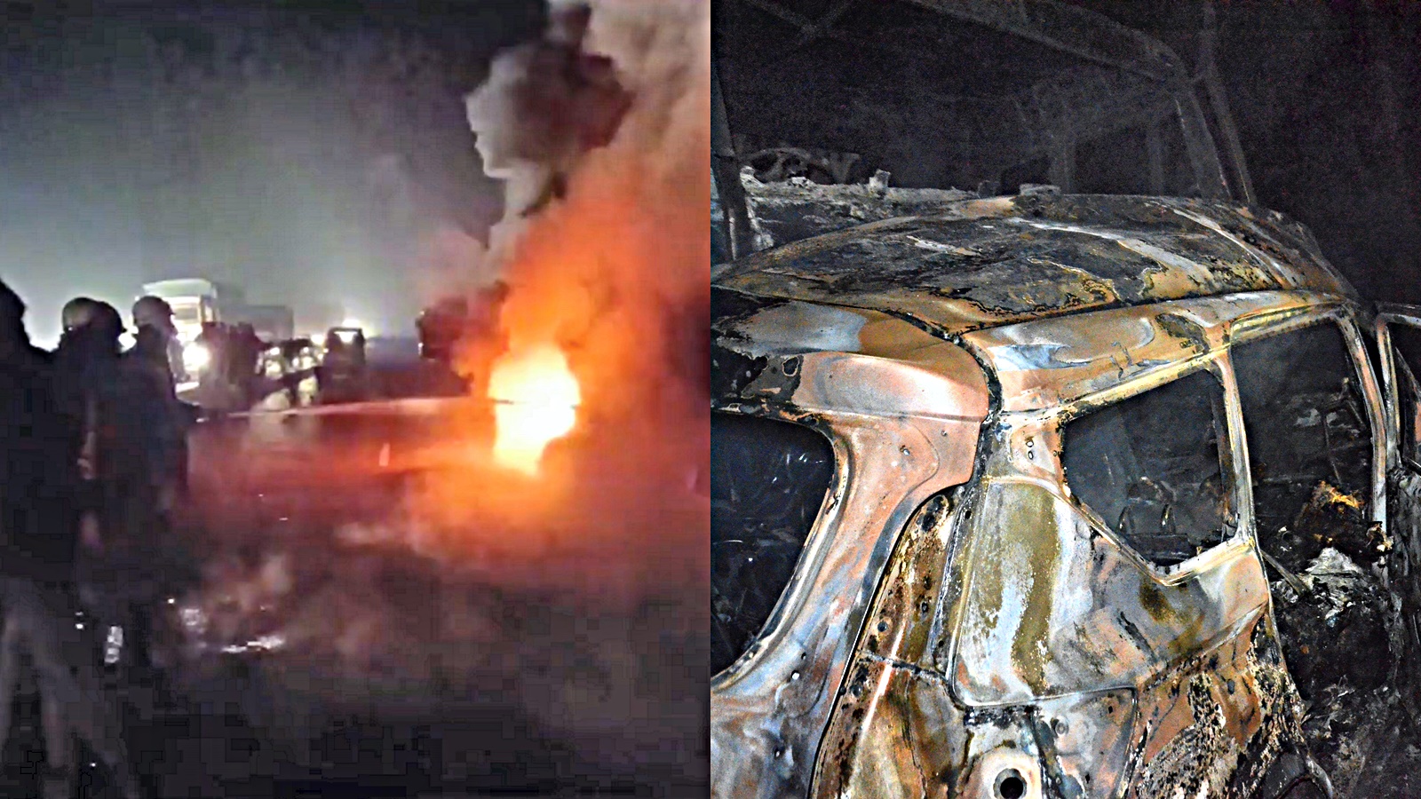 SUV catches fire after accident in UP’s Bareilly, eight charred to ...