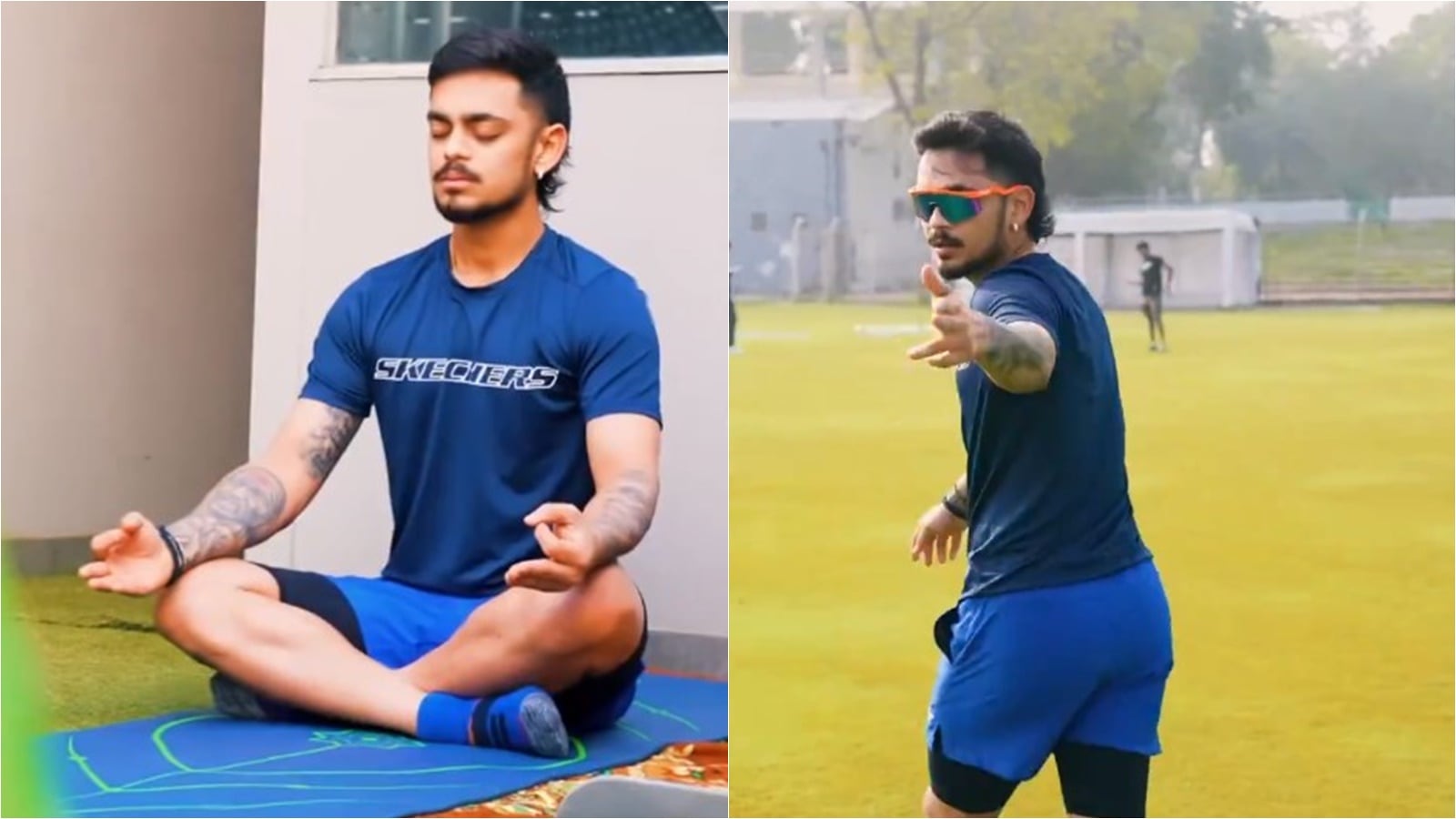 Ishan Kishan shares video of himself meditating and training as non ...