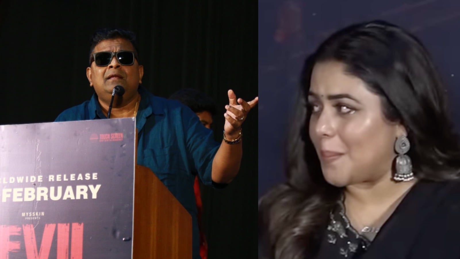 Mysskin says he wants to be born as son of Shamna Kasim, Devil actor ...