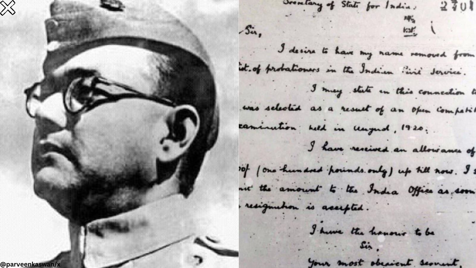 On Netaji Subhas Chandra Bose’s birth anniversary, his resignation ...