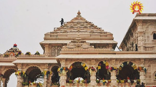 Watch: A sneak peek inside the Ayodhya Ram temple ahead of the consecration ceremony | India ...