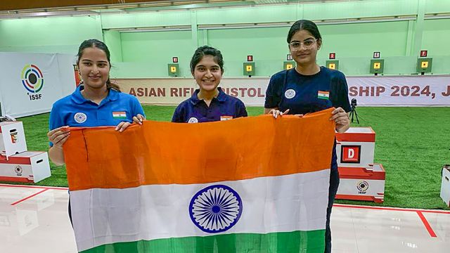 Shooting: Sweet 16 for India as Rhythm Sangwan wins record-breaking ...