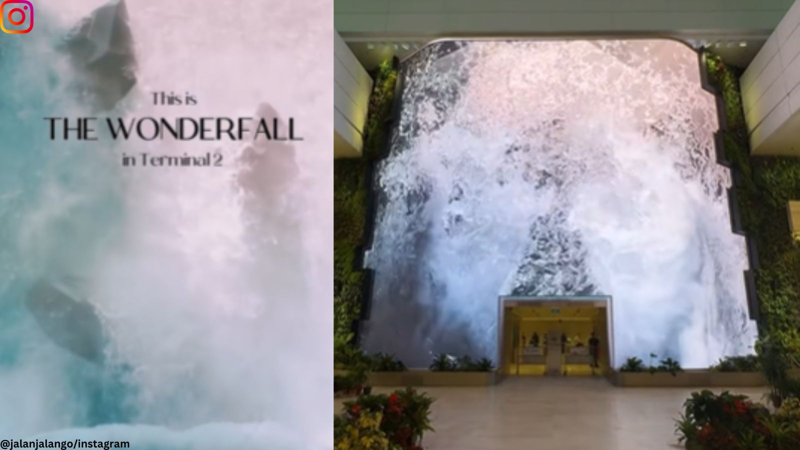 Watch: Changi Airport’s Wonderfall leaves netizens in awe | Trending ...