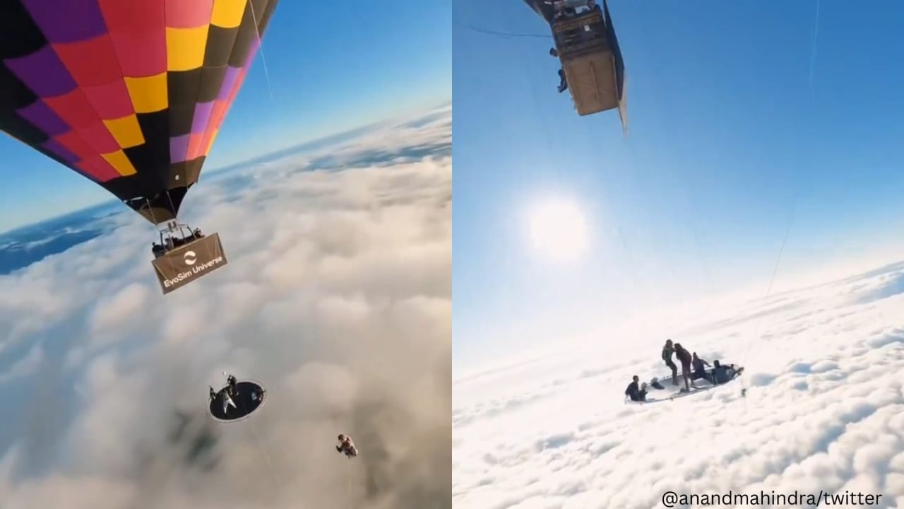 ‘Not on my bucket list’: Anand Mahindra shares video of daring air ...