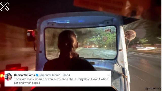 Commuter shares first-time experience in an autorickshaw driven by ...