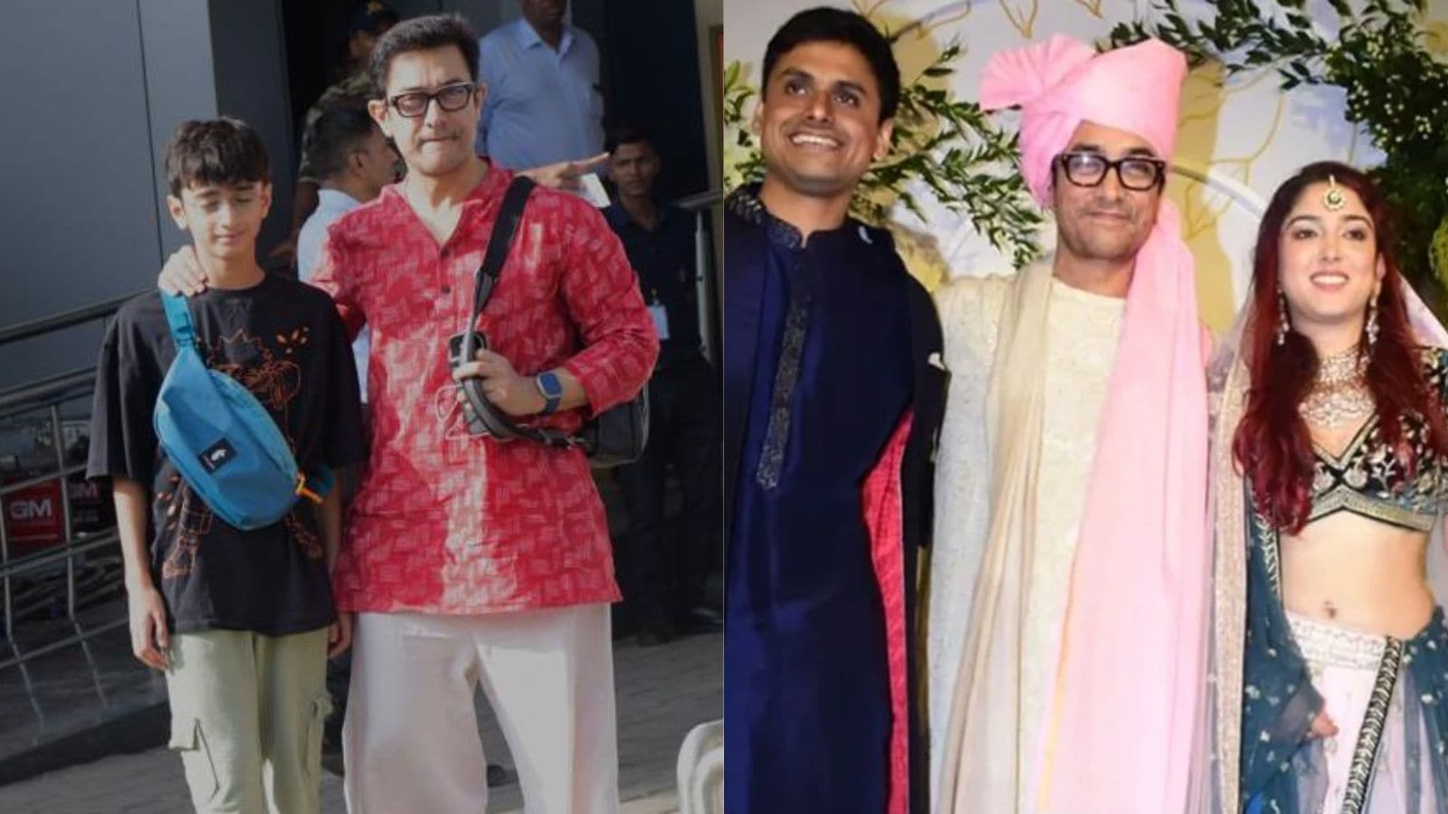 Aamir Khan jets off to Udaipur with son Azad Rao ahead of Ira Khan ...