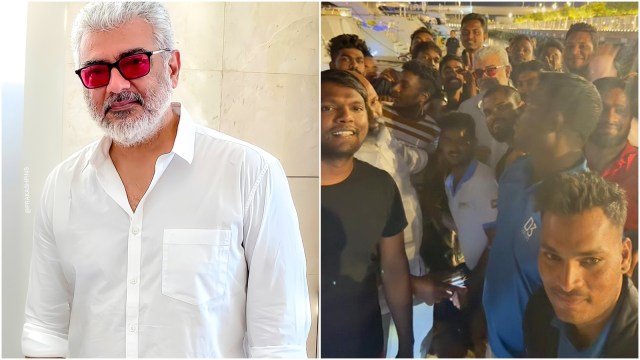 ‘Thala’ Ajith dances with hotel staff on New Year’s, enjoys yatcht ride ...