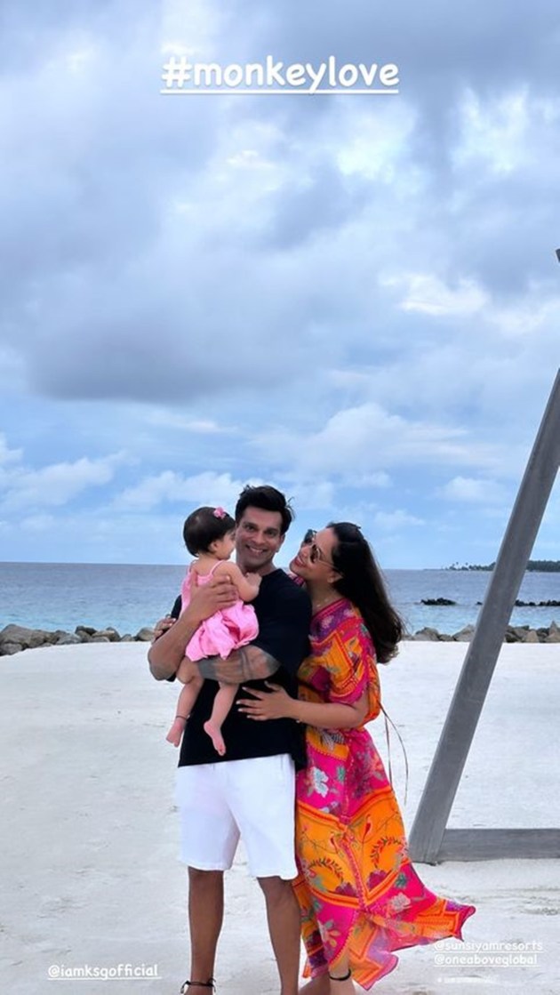 Bipasha Basu celebrates 45th birthday in Maldives with Karan Singh ...