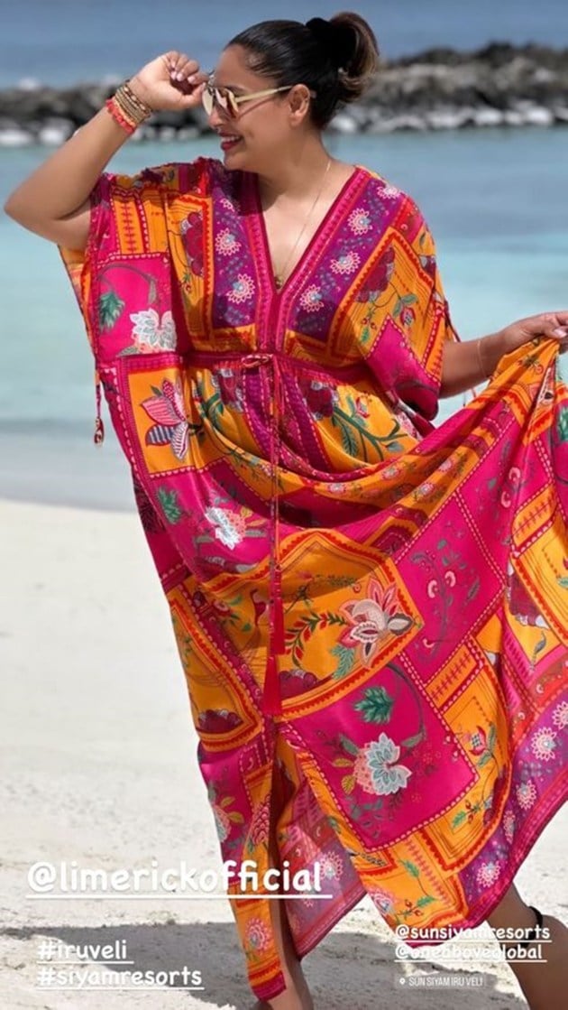 Bipasha Basu celebrates 45th birthday in Maldives with Karan Singh ...