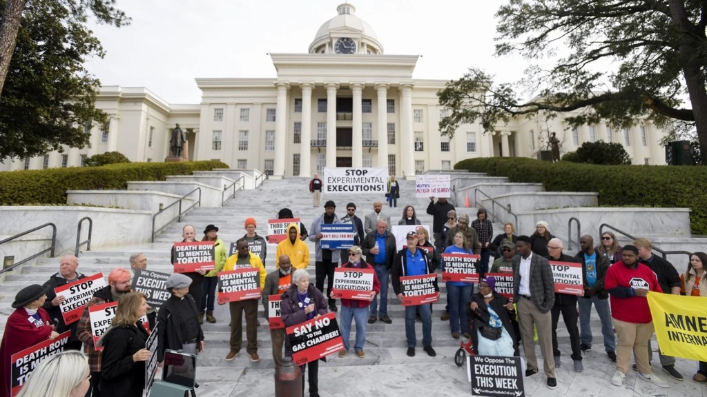 Federal Court Says Alabama Can Carry Out First Nitrogen Gas Execution