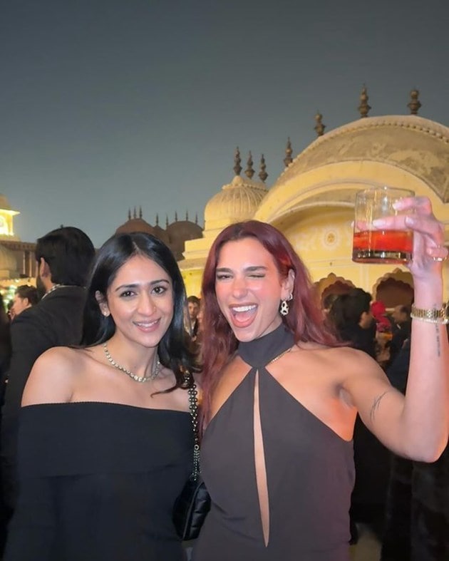 Dua Lipa Parties With Jaipur S Princess Gauravi Kumar On New Year