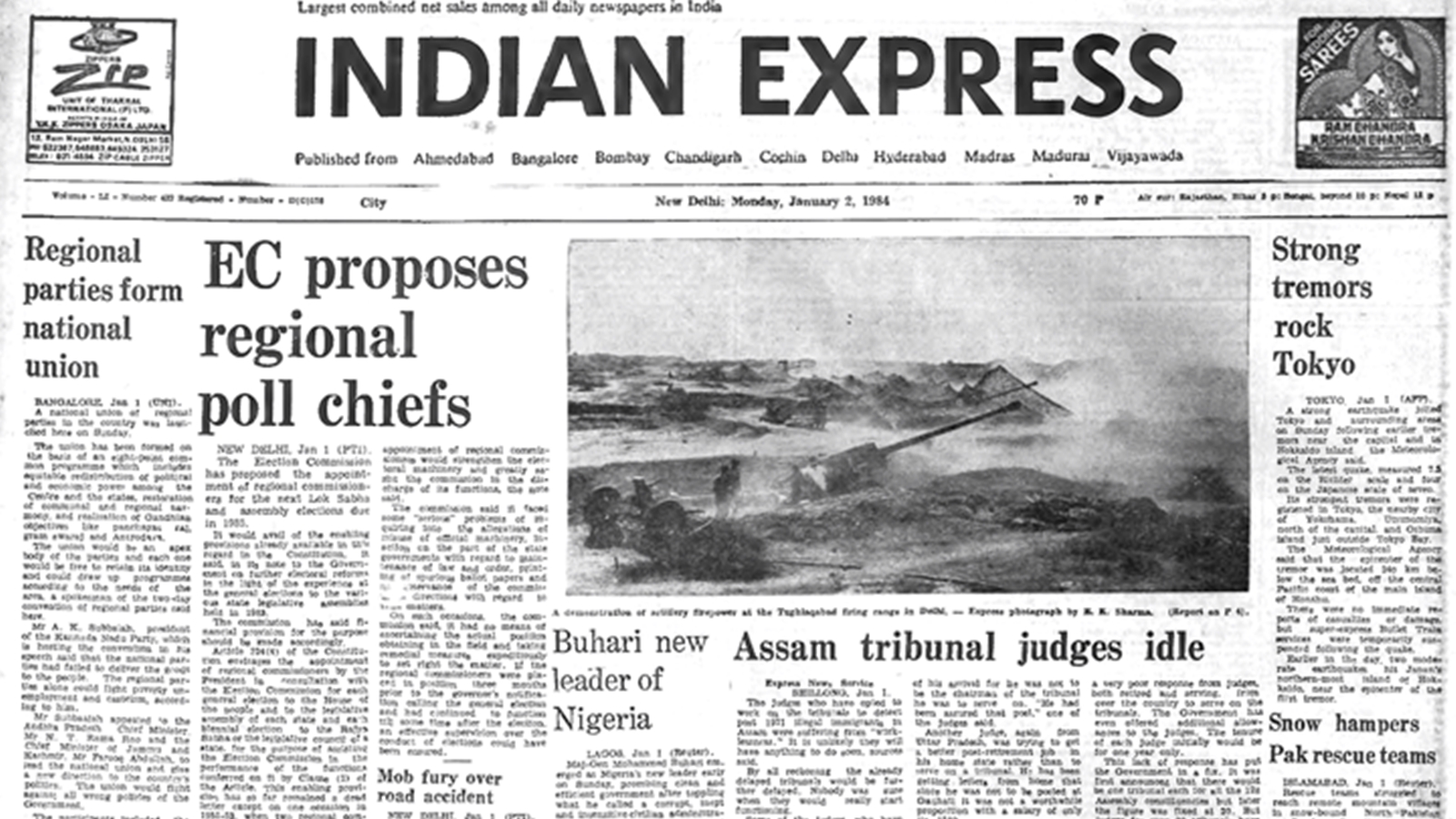 January 2, Forty Years Ago: Regional ECs | The Indian Express