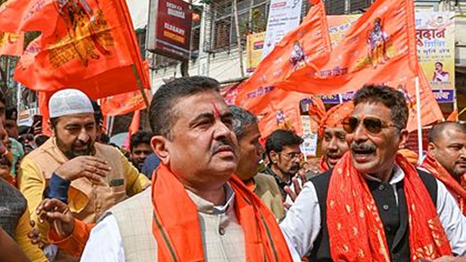 As Bengal BJP celebrates Ram Mandir consecration, Suvendu Adhikari ...