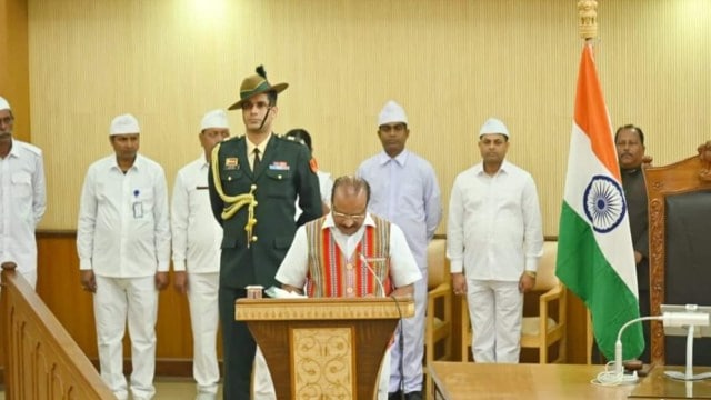 As Winter Session of Tripura legislature commences, Governor Nallu ...