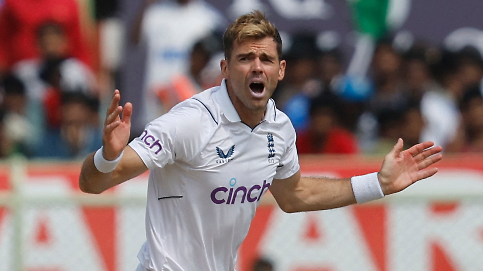 James Anderson says England will try and chase down target of 399 in 60 ...