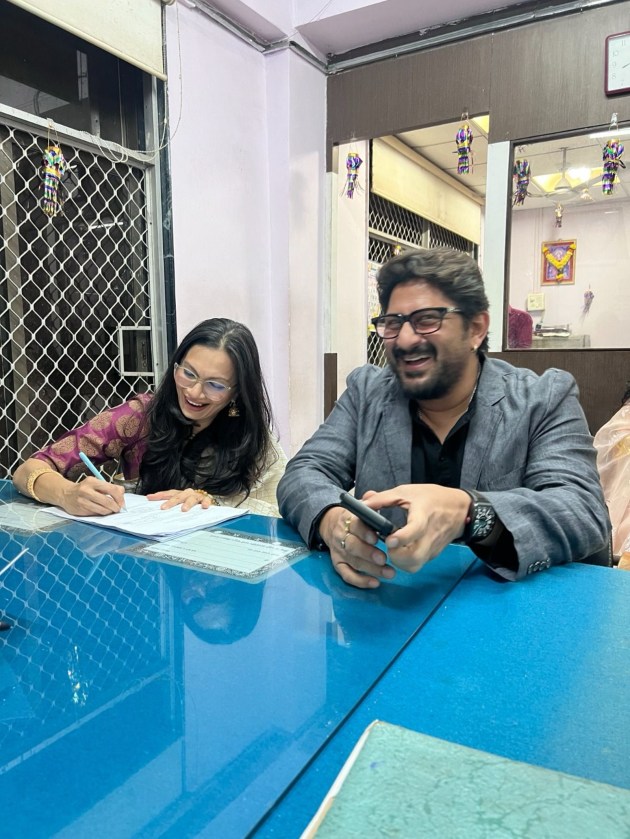 Arshad Warsi-Maria Goretti marry for the third time, meet the ‘newly ...