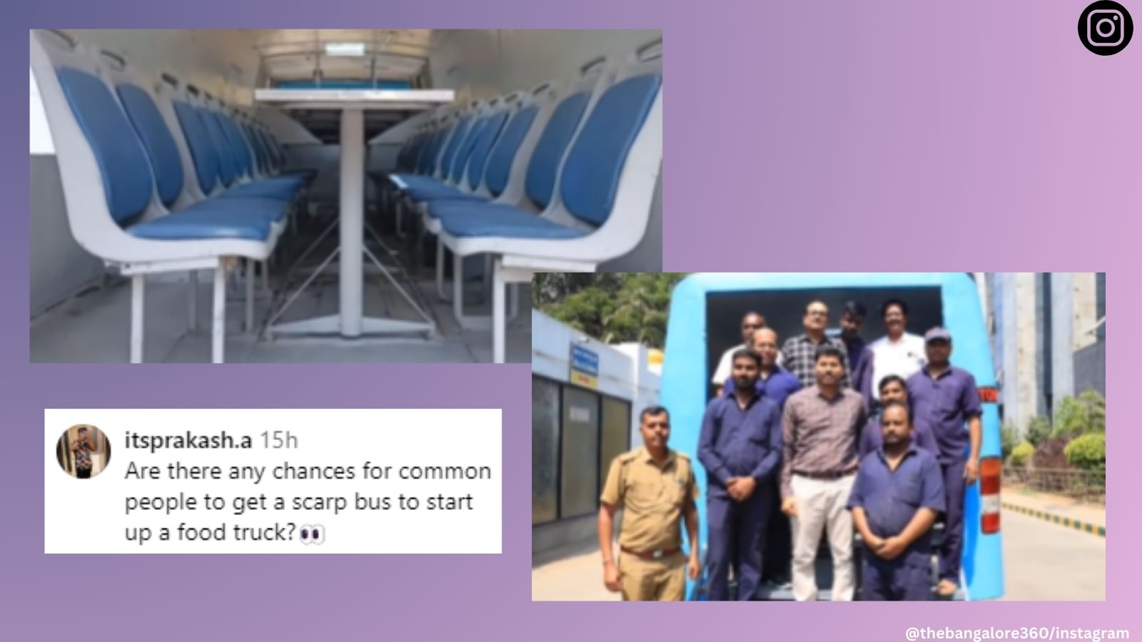 Bengaluru transport body turns discarded bus into mobile canteen for ...